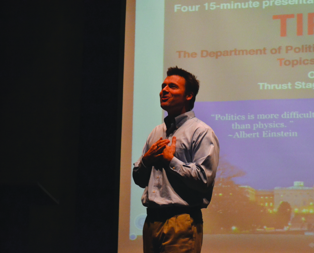 Political science professors debut TIP talks at NCC - NCClinked