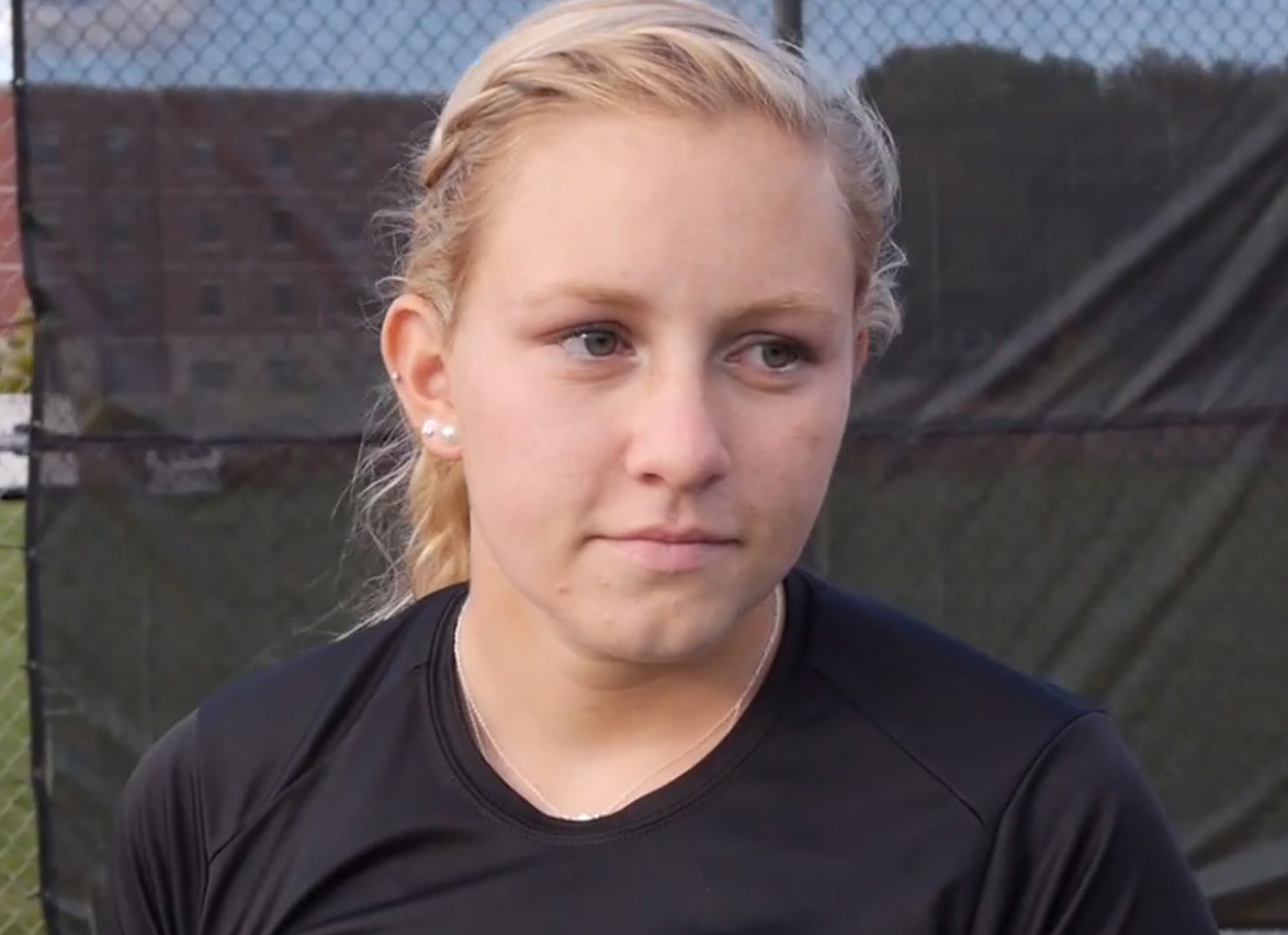 Exclusive look at senior tennis player Reynolds Cross - NCClinked